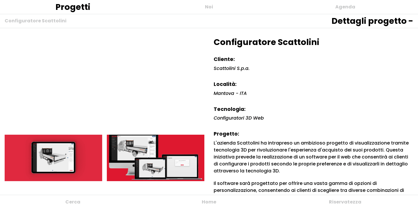 Configuratore Scattolini | Noi